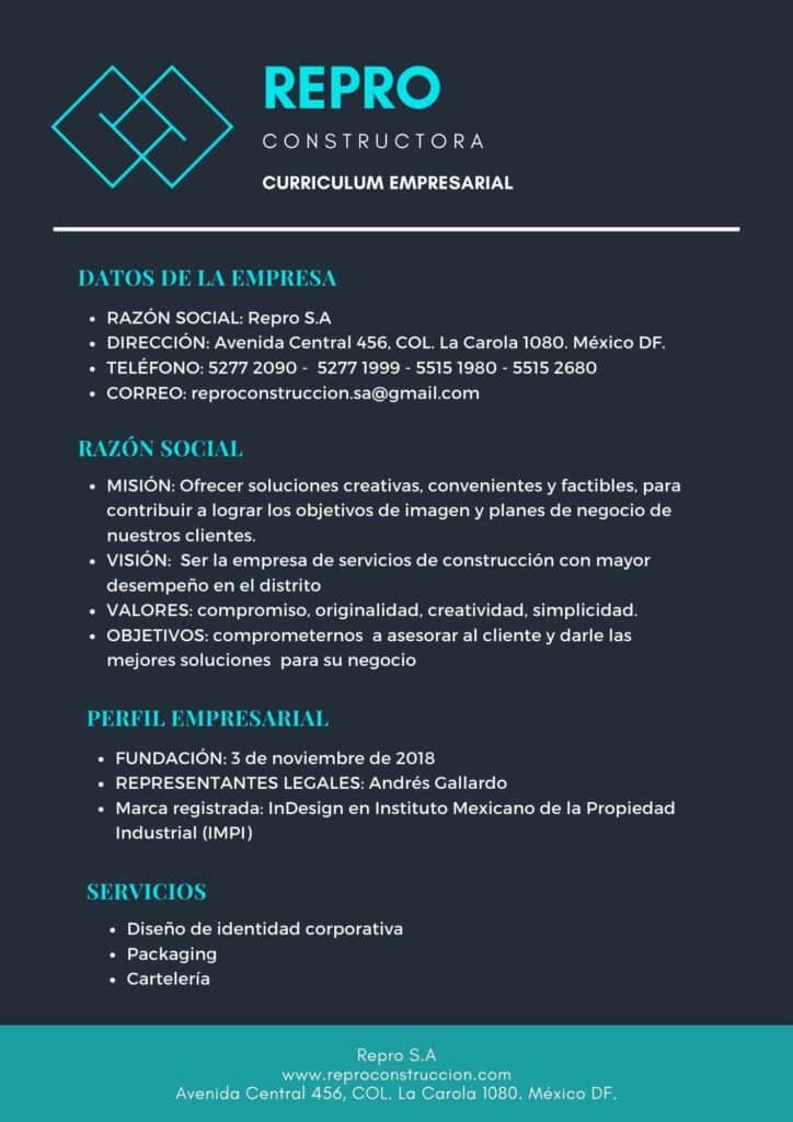 Curriculum empresarial: cómo diseñarlo y qué tener en cuenta