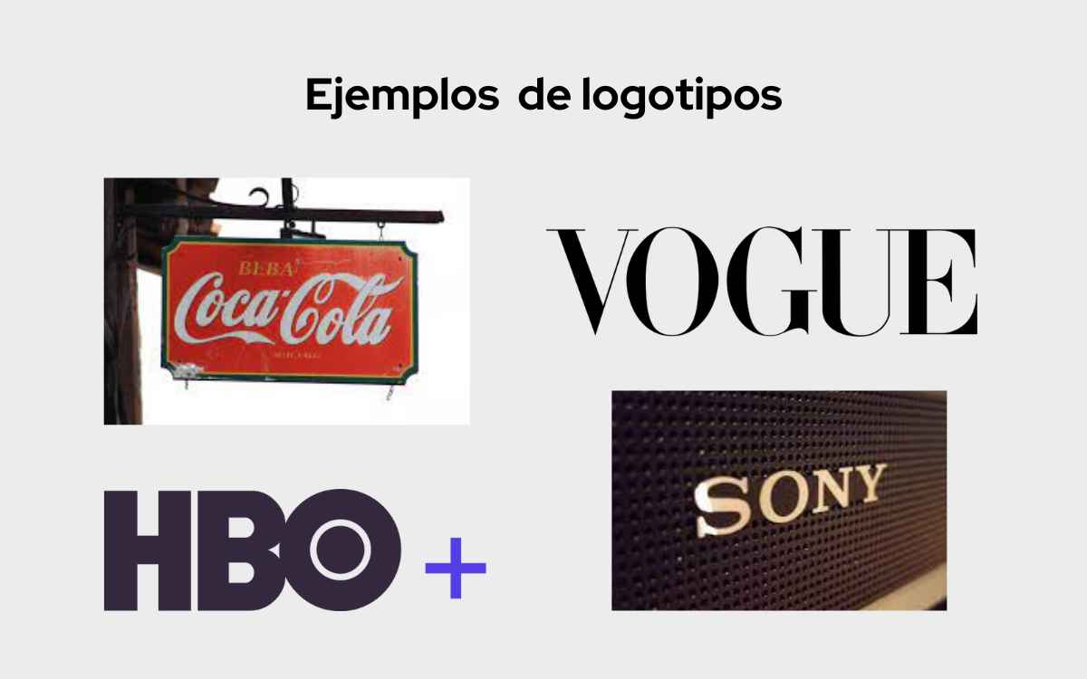 4 tipos de logos y cómo diferenciarlos con ejemplos