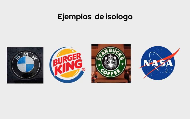 4 tipos de logos y cómo diferenciarlos con ejemplos