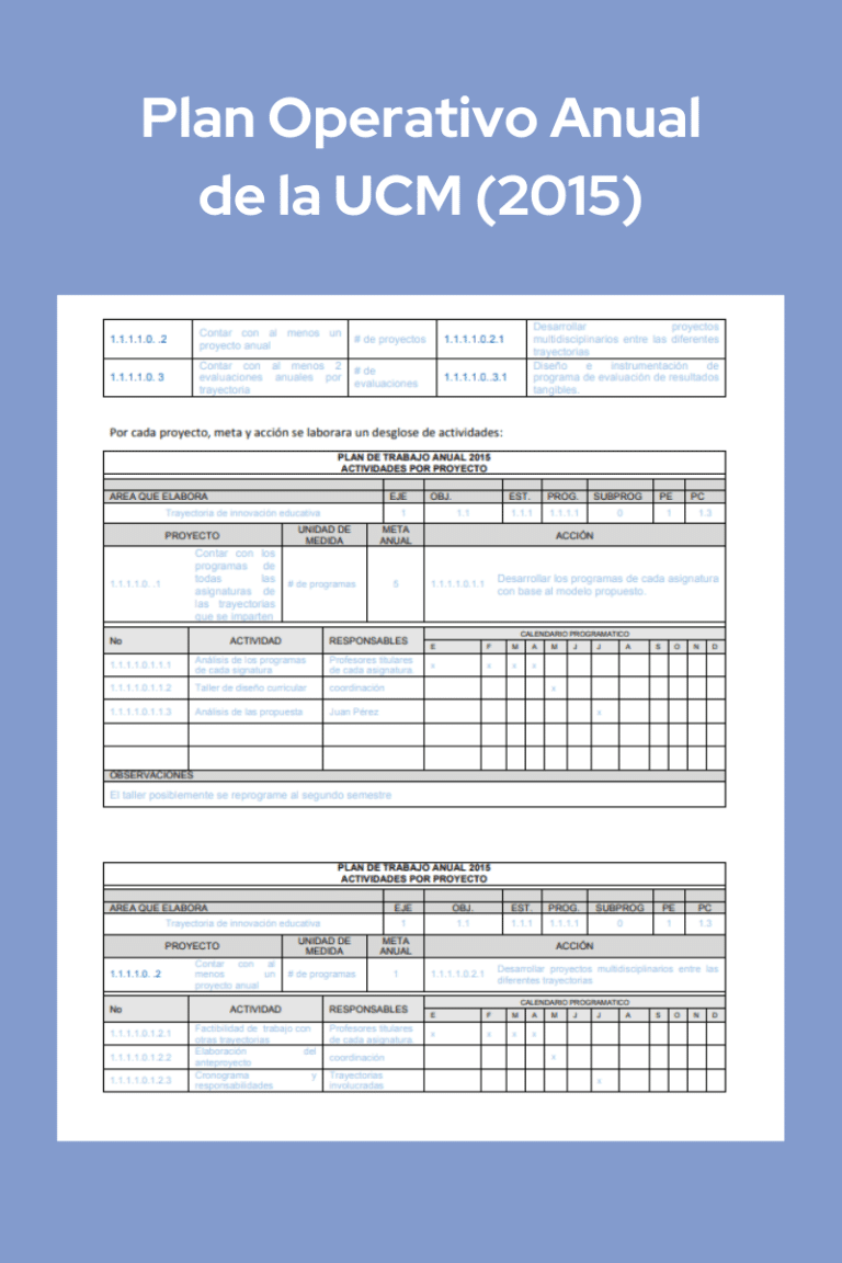 POA: cómo diseñar un Plan Operativo Anual para tus proyectos