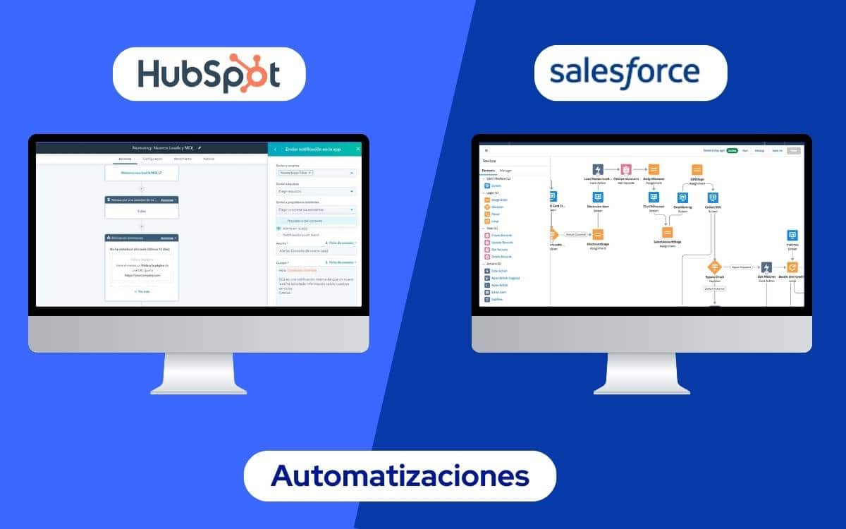Hubspot CRM vs Salesforce: 13 claves para elegir CRM