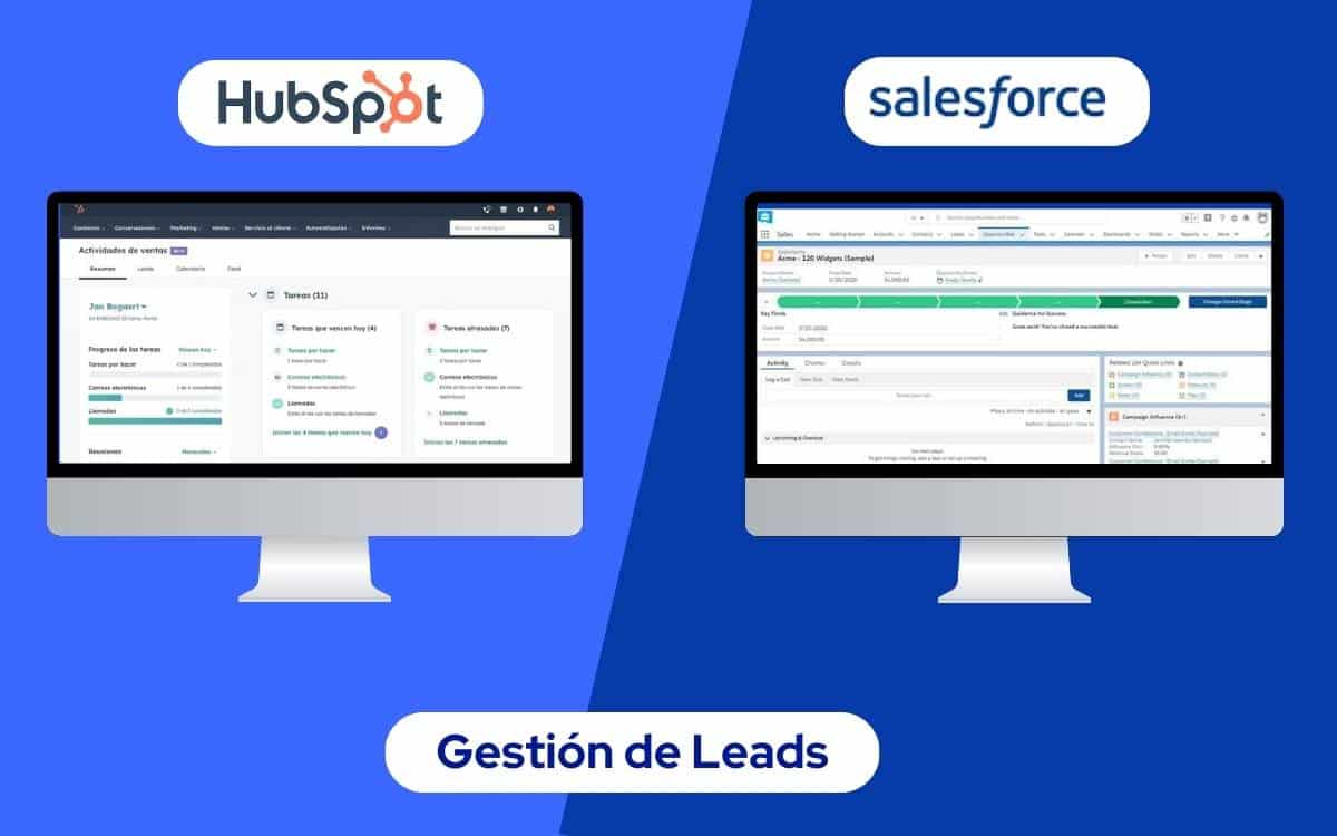 Hubspot CRM vs Salesforce: 13 claves para elegir CRM
