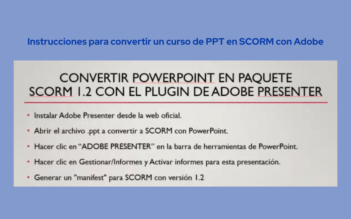 Formato SCORM: cómo puedes aprovecharlo en tus cursos